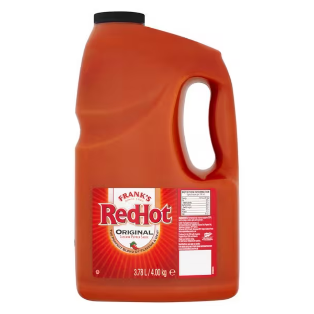 Frank's - Red Hot Original Hot Cayenne Pepper Sauce 3.78 L