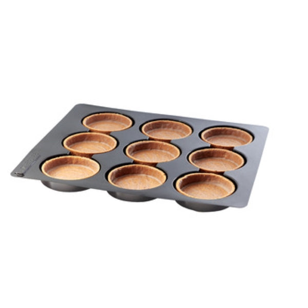 Graham Cracker Tart Shells Medium Round 2.2 " 100 pcs La Rose Noire (P