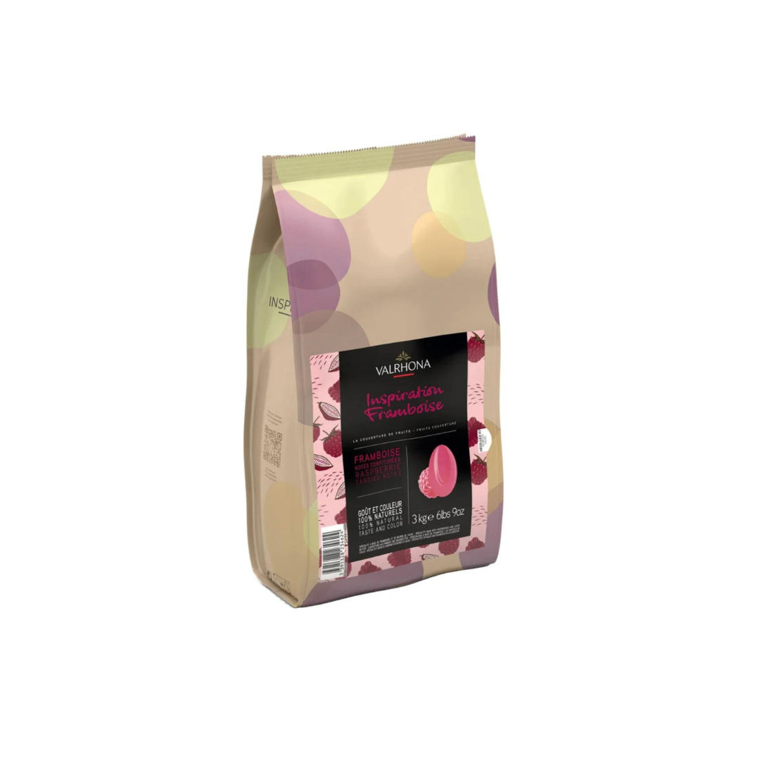 Valrhona Raspberry Inspiration Flavored Chocolate - Pickup Only OR Shi