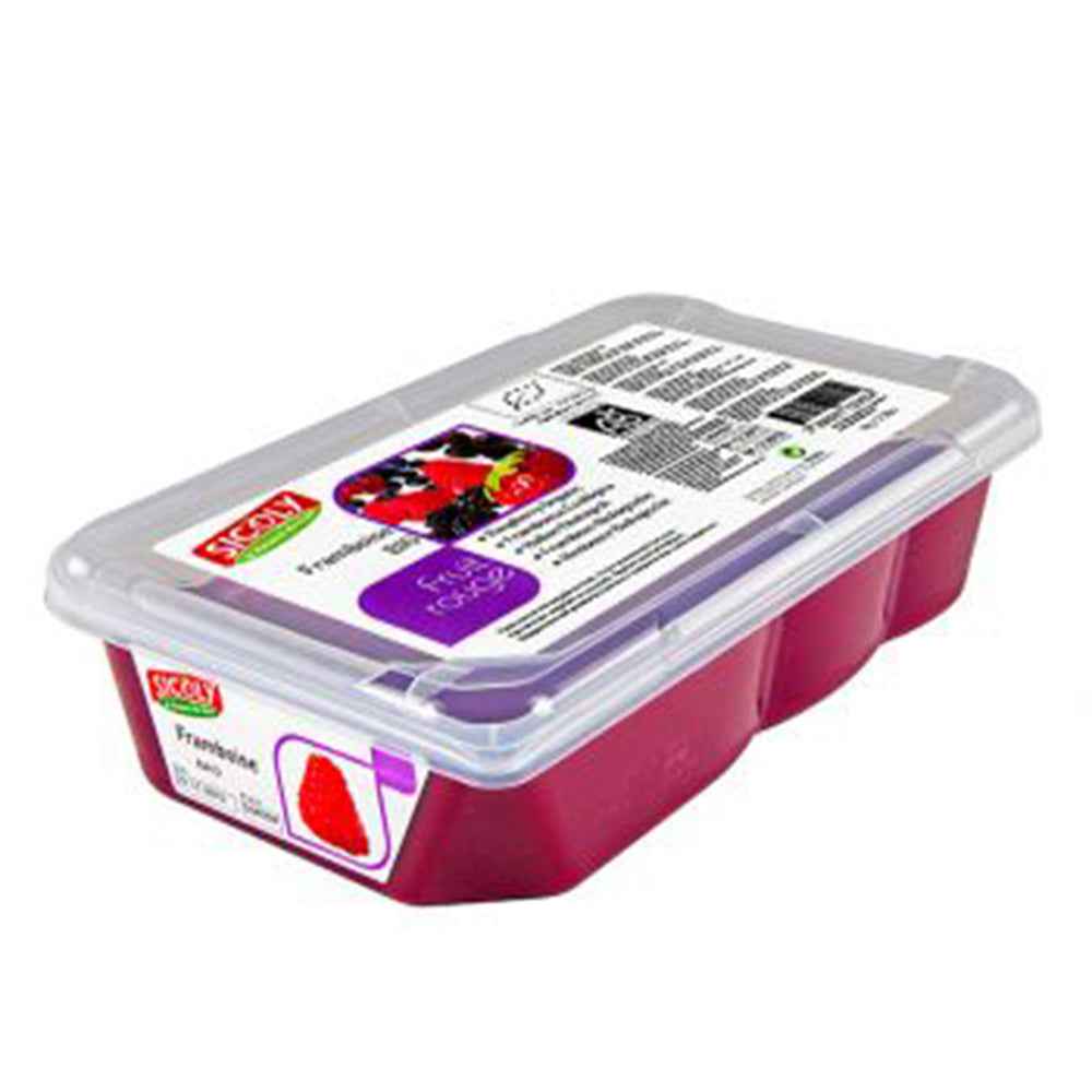 Frozen Raspberry Fruit Puree x 1 kg (Pickup Only)