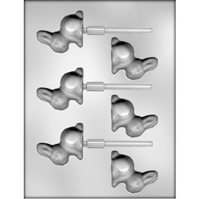 BUNNY 3D SUCKER CHOCOLATE MOLD Product #90-2288 - Papagino Foods Inc.