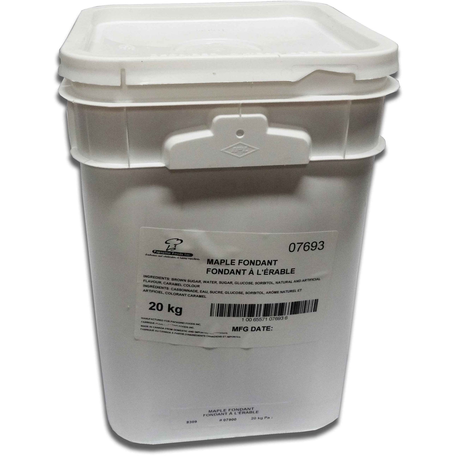 Maple Fondant 20 kg (Pickup Only)