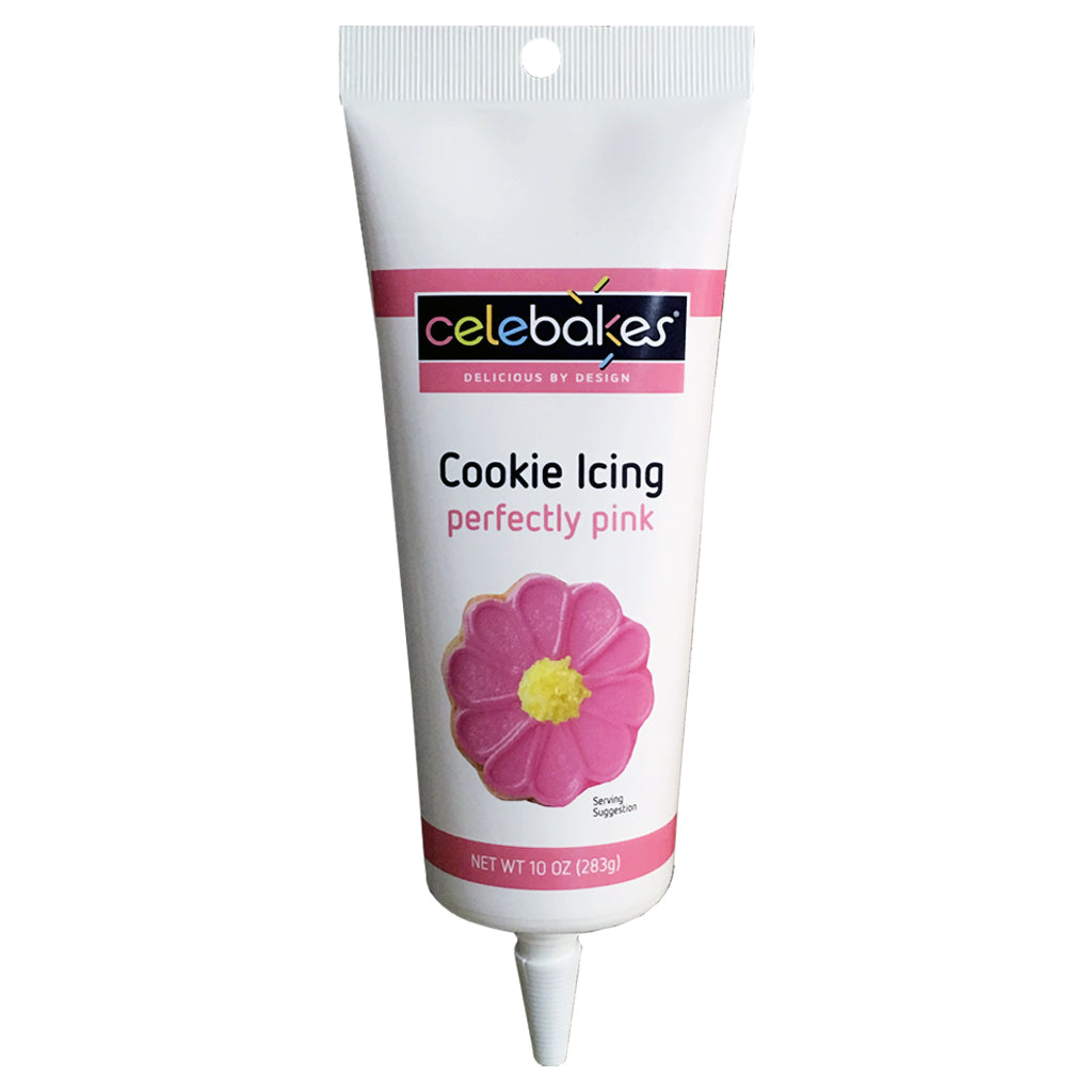 Celebakes Pink Cookie Icing, 10 oz